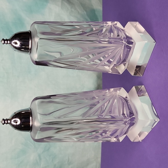 Crystal | Kitchen | Salt Pepper Crystal Shakers | Poshmark